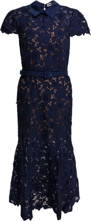 Self Portrait Robe &eacute;vas&eacute;e en dentelle Self Portrait