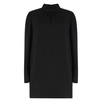 Max Mara Embassy Crepe Dress - - Dresses - Damen - Schwarzk - XS