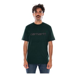 Carhartt Work in Progress T-Shirts - - Tops - Herren - Gr&uuml;n - S
