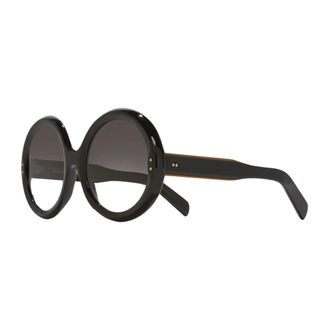 Cutler and Gross Femme, Accessoires, Noir, Taille: 59 MM 1412 Round Lunettes de soleil