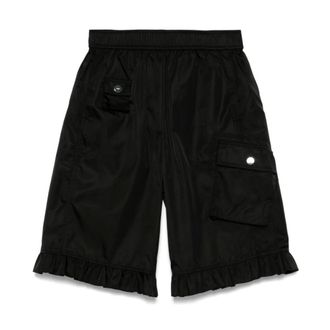 Ganni Damen, Shorts, Schwarzk, SGr&ouml;&szlig;e