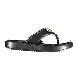 Laura Biagiotti Flip-Flops Logo - - Shoes - Damen - Schwarzk - 37 EU