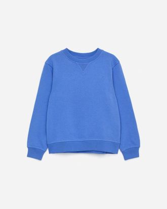 Arket Sweatshirt Aus French Terry -Blau