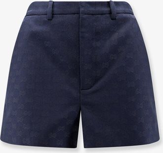 Gucci GG cotton blend shorts - GUCCI - gender_Woman