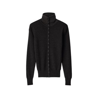 Christophe Lemaire Buttoned Top In Fine Wool