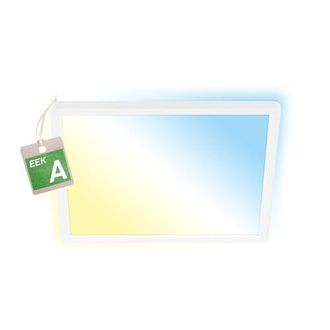 Briloner EEK A LED Panel Effizient mit 11W bei 2400lm, ca. 50.000h Licht, flach, CCT, indirektes Licht, LED Lampe, Deckenleuchte, Wohnzimmerlampe, Deckenlampe,