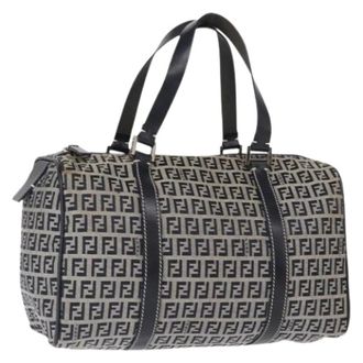 Fendi Pre-owned Canvas Handtasche - - Pre-owned - Damen - Blau - ONE SIZE