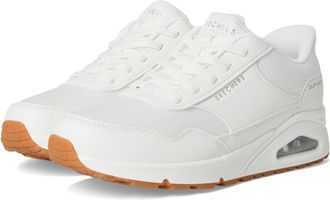Skechers Womens UNO Banksia Sneaker, weiß, 39.5 EU