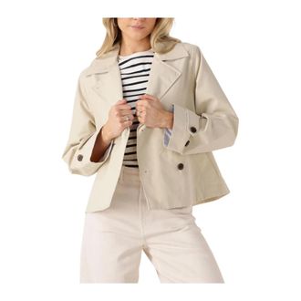 Tommy Jeans Damen, M&auml;ntel, Beige, XLGr&ouml;&szlig;e