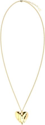 Amina Muaddi Femme, Accessoires, Jaune, Taille: ONE Size Heartbreaker Necklace