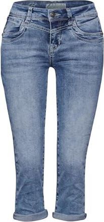 Street One A377998 Jean Slim Leg, Bleu Clair Aléatoire, 33W x 22L Femmes