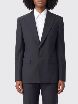Dsquared2 Einreihiger Wollmischung-Blazer mit fallendem Revers