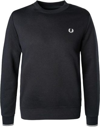 Fred Perry Herren Sweatshirt blau unifarben