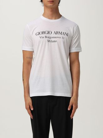 Giorgio Armani T-Shirt GIORGIO ARMANI Homme couleur Blanc