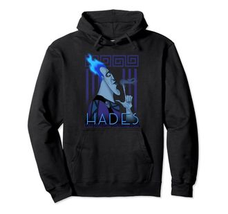Disney Hercules Hades Geometric Portrait Pullover Hoodie