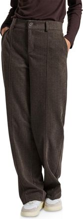 Street One Straight Leg Hose deep Roast Brown 46