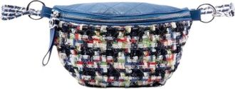 Chanel Sac banane vintage doccasion - Femme - Pre-owned - Bleu - Taille: ONE Size