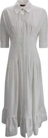 Max Mara Femme, Robes, Blanc, Taille: 40 FR Robes chemises