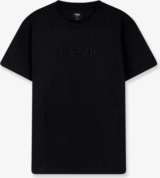 Fendi Slim Fit cotton t-shirt - FENDI - gender_Man