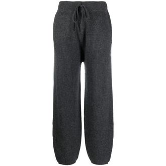 Ralph Lauren Cropped Athletic Pant - - Trousers - Damen - Grau - XL