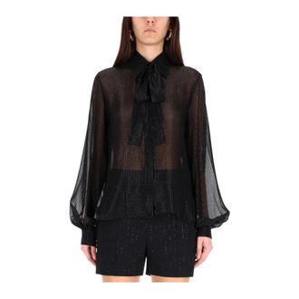 Max Mara Damen, Blusen & Hemden, Schwarzk, XSGr&ouml;&szlig;e