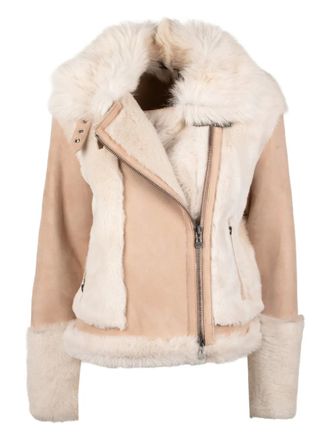 HiSO Soul Jacke mit Eins&auml;tzen - Nude