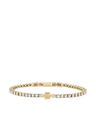 Philipp Plein Armband mit Kristallen - Gold
