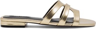 Nine West Pantoletten Nine West 123AL1207-1 Goldfarben