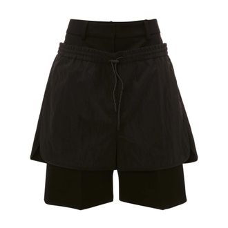 J.W.Anderson Double Corded Shorts - - Shorts - Damen - Schwarzk - 2XS