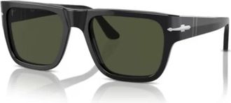 Persol Klassische Sonnenbrille mit schwarzem Gestell - - Accessories - unisex - Schwarzk - 57 MM