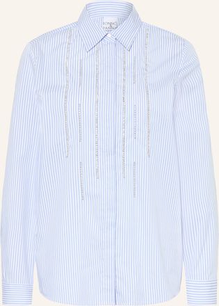 Tonno & Panna Tonno & Panna Hemdbluse Mit Schmucksteinen blau