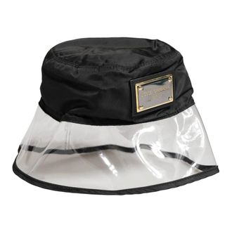 Dolce & Gabbana Homme, Accessoires, Noir, Taille: ONE Size Fisherman Hat