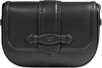 Lancel sac Sienna en cuir à rabat - Noir