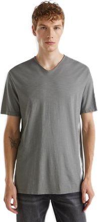 Benetton Herren 3je1j4264 T-Shirt, grau, XXL