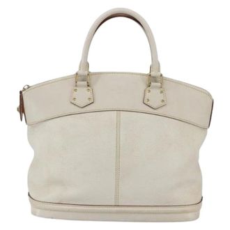 Louis Vuitton Sac &agrave; main Lockit Suhali Pre-owned - Femme - Pre-owned - Blanc - Taille: ONE Size