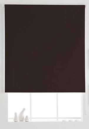 Estoralis ARAL Rollo transparent glatt, Stoff, Marron, 110x230 cm
