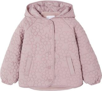 Vertbaudet Steppjacke Mädchen Light-Steppjacke mit Blumenmuster