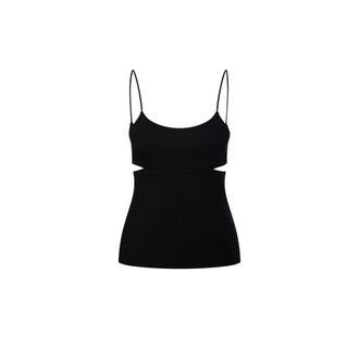 Victoria Beckham Cut-Out Cami Top - - Tops - Damen - Schwarzk - M