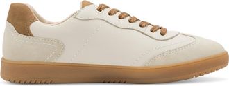 s.Oliver Damen Sneaker flach mit Schnürsenkeln Freizeit, Beige (Cream Comb), 37 EU