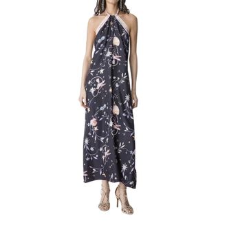 Forte_Forte Robe Longue Dos-Nu Deliverance - Femme - Robes - Multicolore - Taille: 38 FR