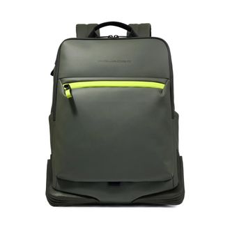 Piquadro Water resistant computer 15-6 backpack - - Bags - Herren - Gr&uuml;n - ONE SIZE