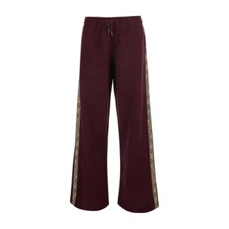 Burberry Jodie Wide Hosen - - Trousers - Damen - Rot - M