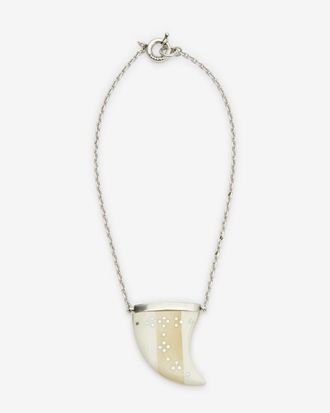 Isabel Marant Collier Ellen - Femme - &Eacute;cru-argent&eacute; - - Isabel Marant