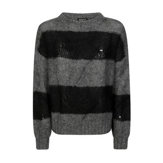 Dondup Femme, Pulls, Gris, Taille: 36 FR Pull Élégant