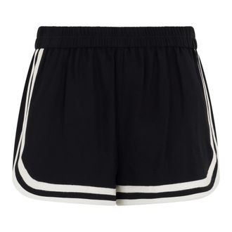 Red Valentino Femme, Shorts, Noir, Taille: 42 FR Pantalons