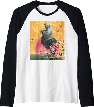 Star Wars Yoda Jedi Master Spring Cherry Blossoms Sakura Art Raglan