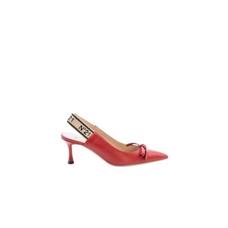 N&deg;21 Slingback mit Schleife - - Shoes - Damen - Rot - 41 EU