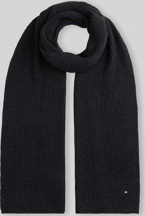 Tommy Hilfiger Schal mit Logo-Detail aus Kaschmir