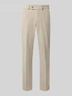 Christian Berg Straight Fit Hose in Cord-Optik