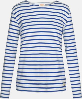 Armor Lux Lesconil wei&szlig;-sternblau Damen Streifenshirt